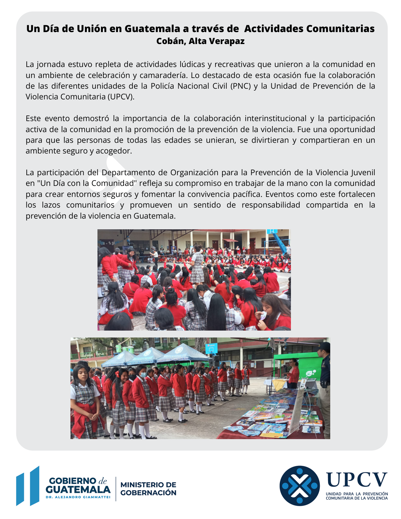 Comunicación social -UPCV-2023